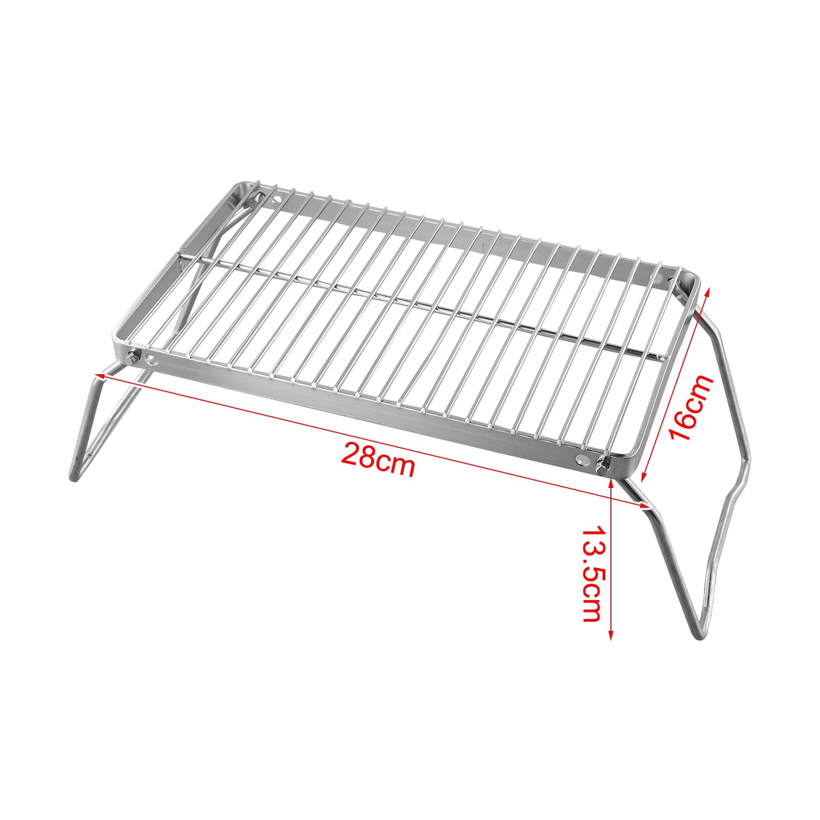 Arkzeo Outdoor Foldable Barbecue Grill Camping Grill Grid Bbq Hiking ...