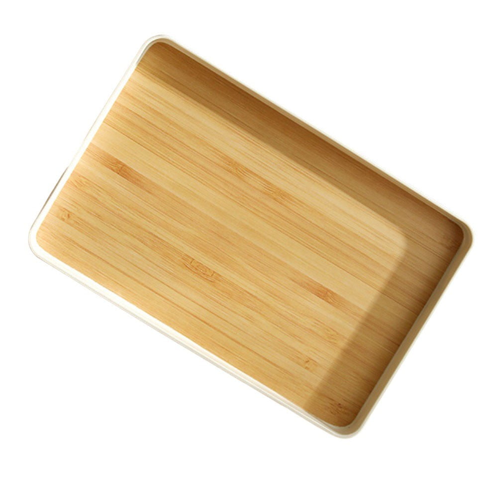 Arkzeo Plastic Tea Fruit Rectangular Plate Breakfast Server Lap Tray L ...