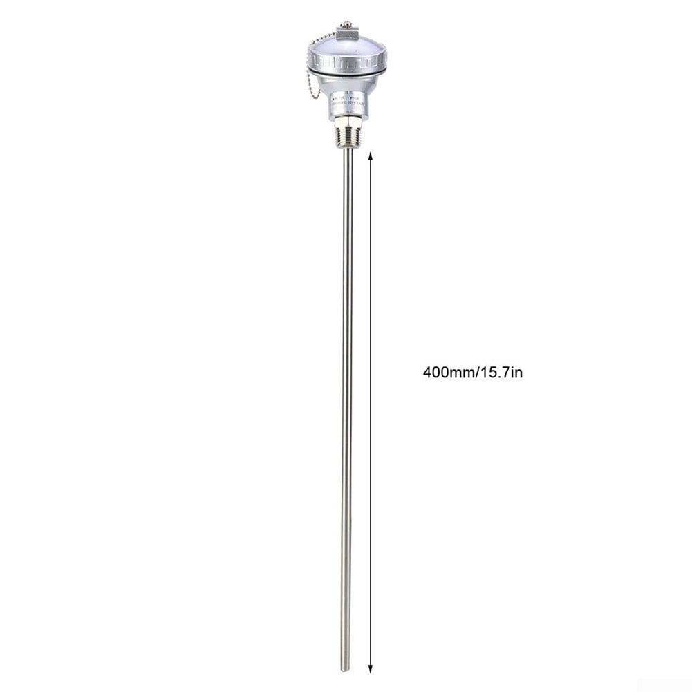 Arkzeo RTD PT100 Temperature Sensor Probe 1/2 " NPT Thread Thermocouple ...
