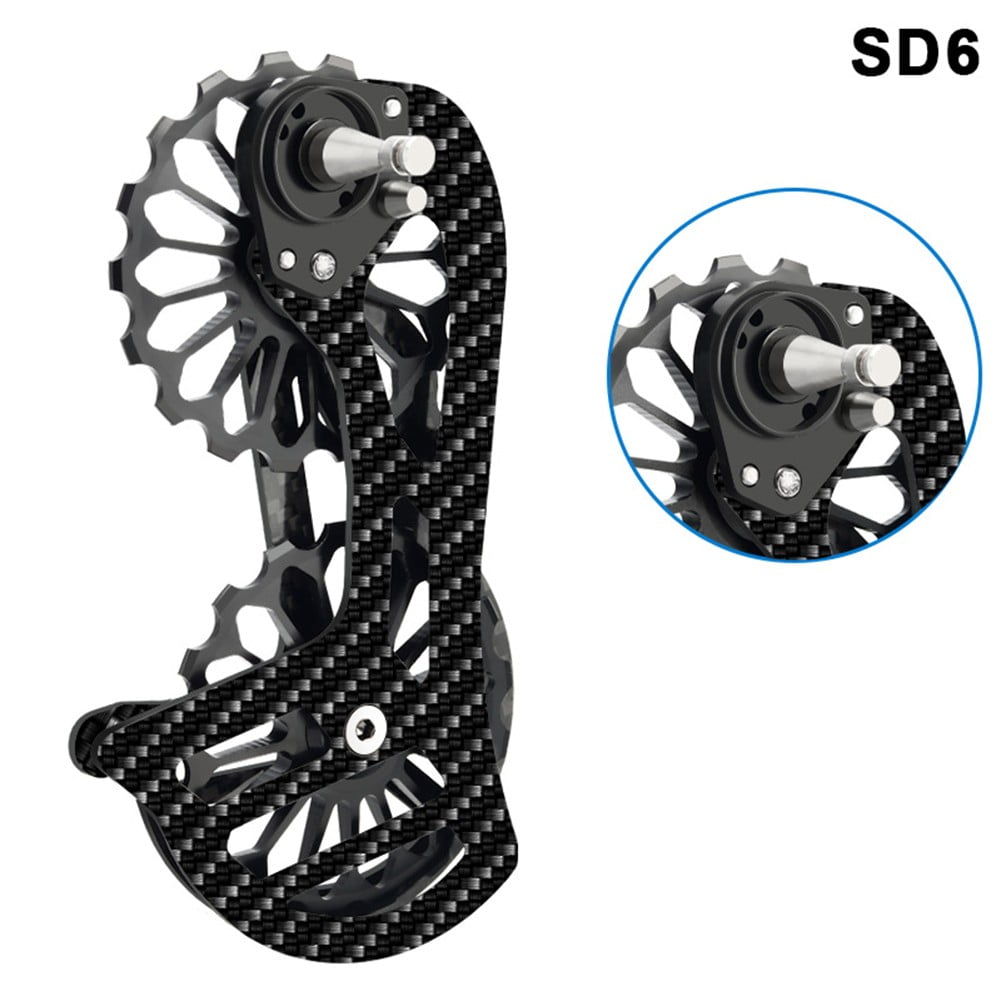 Arkzeo Road Bike Carbon Fiber Guide Wheel 5800 6000 7000 8000 9000 ...