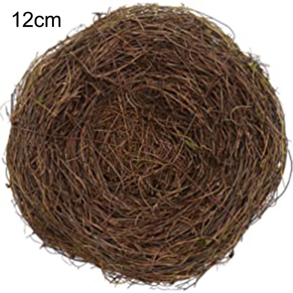 Arkzeo Straw Round Rattan Bird Nest Parrot Cages Parrots Pigeons Warm ...