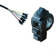 Switch, Handlebar Lamp Turn Switch 3-in-1 E-bike Turn Handlebar Lamp ...