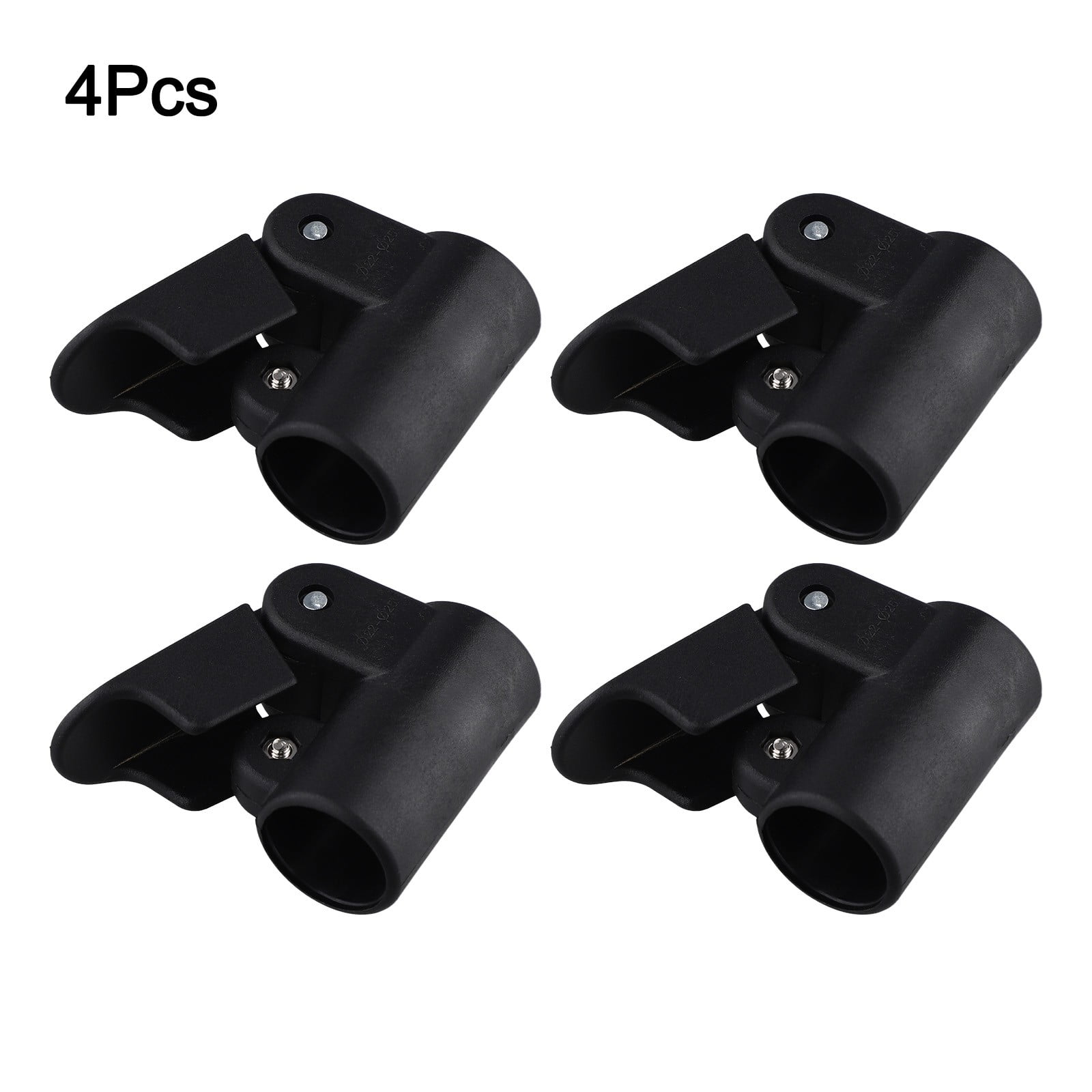 Arkzeo Tent Pole Clamps 4 Pack - Quick Release Fasteners for 22 to 25mm ...