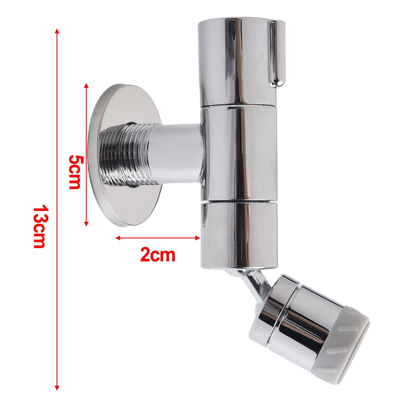 Arkzeo Wall Mounted Single Hole Rotate Bathroom Sink Water Faucet ...
