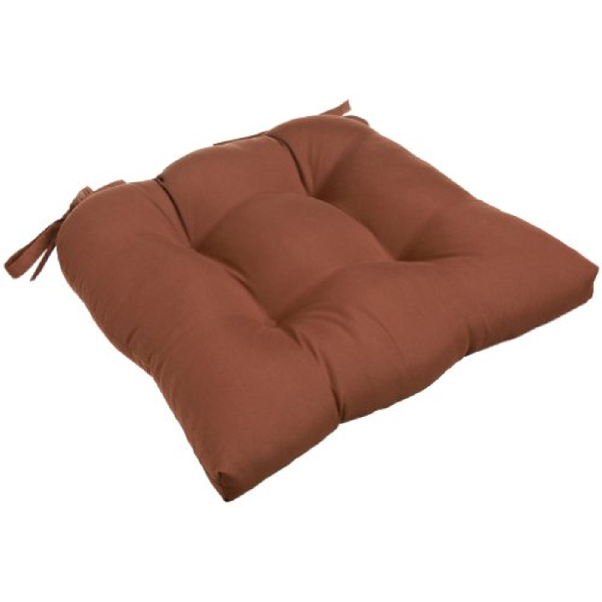 Arlee Micro Fiber Reversible Chair Pad, Chocolate, 16 x 15 x 3 inches ...