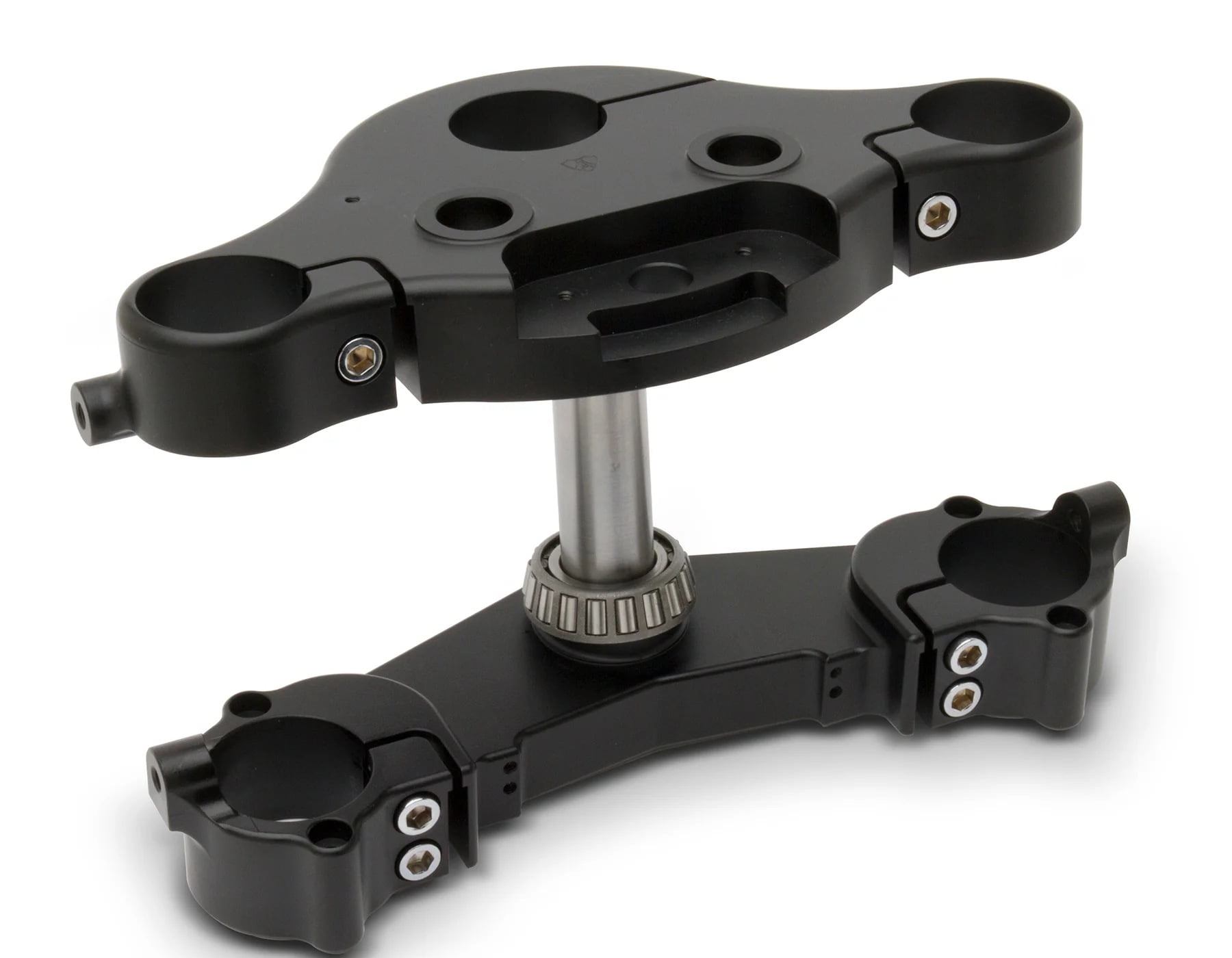 Arlen Ness Black 7 & 7 Raked Anodized Billet Aluminum Triple Trees (20 ...