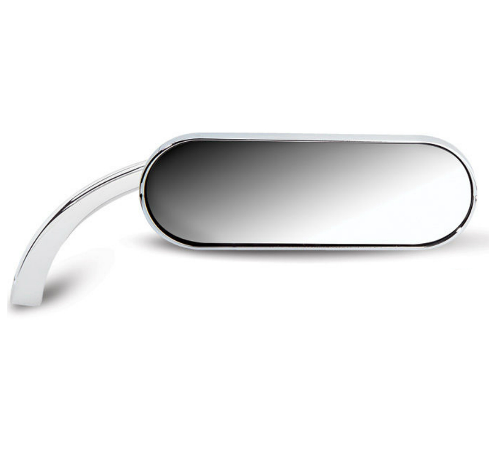 Arlen Ness Micro Mirror Mini Oval Chrome Right (13-407) - Walmart.com