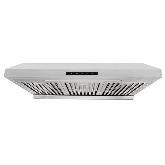 Vesta 30-Inch Stainless Steel Under Cabinet Range Hood, 850 CFM, Dual ...