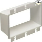 Arlington BE3 Outlet Box Extender, 3-Gang, 10-Pack - Walmart.com