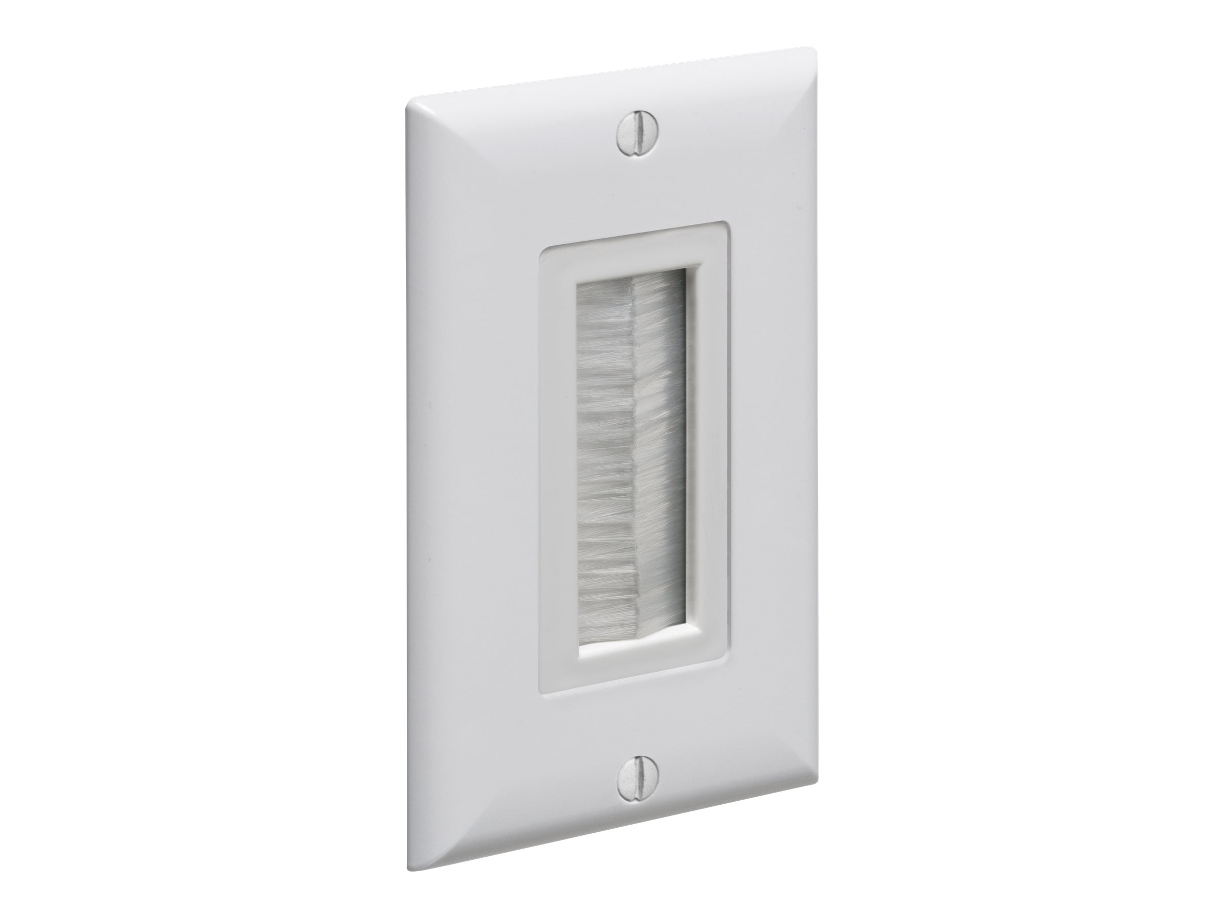 Arlington CED135WP Cable Entry Device with Brush-style Opening - 1 Gang ...