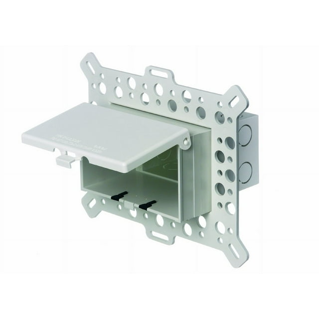 Arlington DBHM1W-1 Low Profile IN BOX Electrical Box with Weatherproof ...