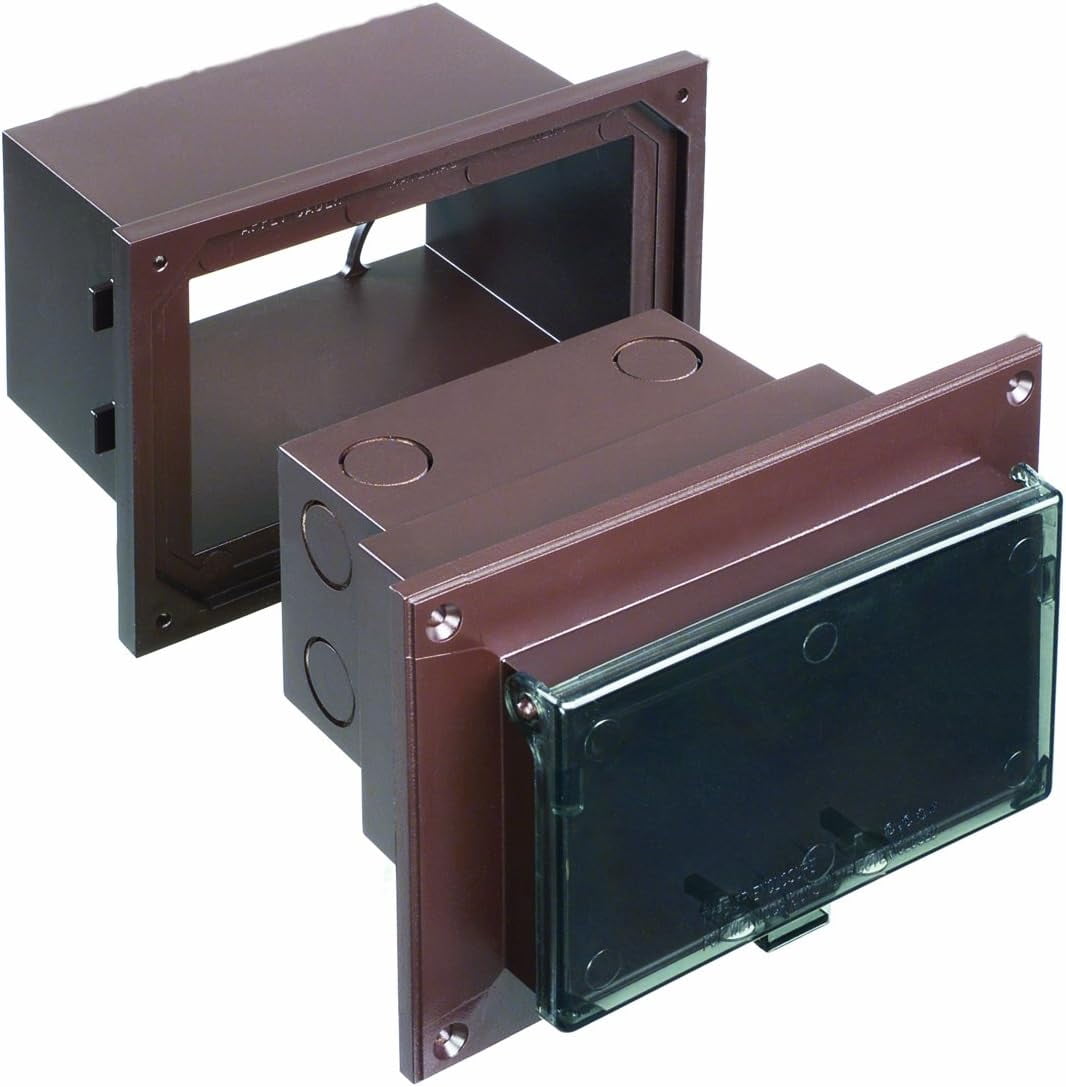 Arlington DHB1BRC-1 Low Profile IN BOX Electrical Box with Adapter ...