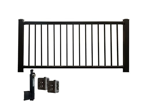 Arlington Gate Kit – Aluminum Indoor & Outdoor Gate Kit for Decks ...
