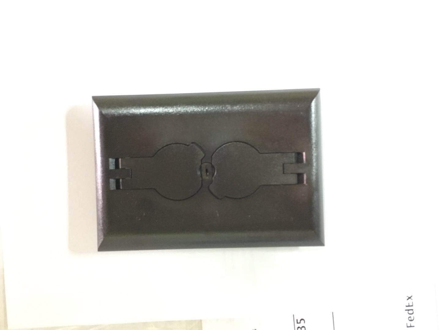Arlington Industries FLBRF101BR-1 Retrofit Electrical Floor Box with ...
