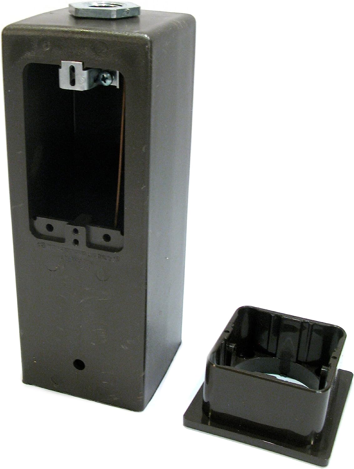 Arlington Industries GPD9B Gard-N-Post Outdoor Deck-Mount Light Post ...