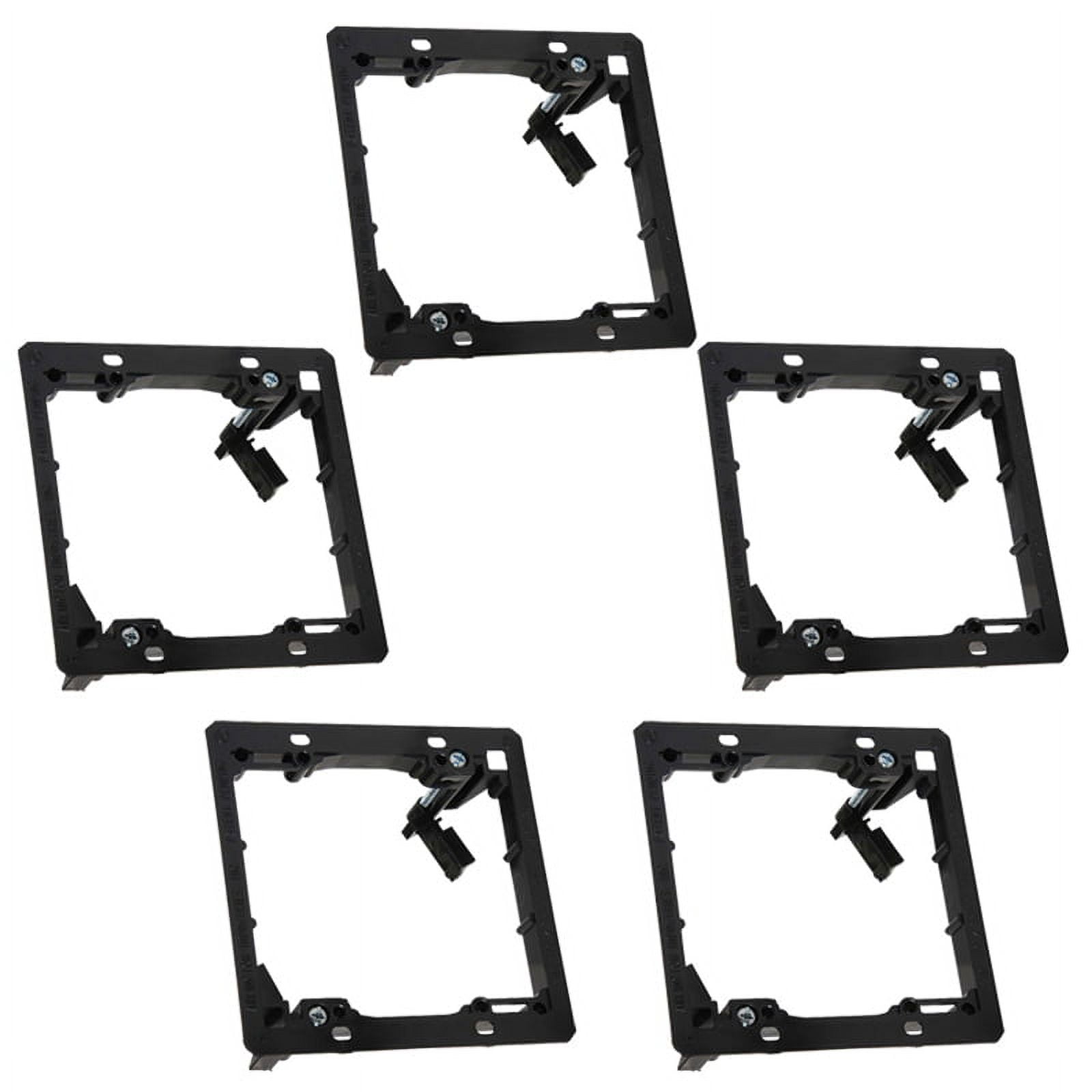 Arlington LV2 5-Pack 2-Gang Low Voltage Mounting Plate for 1/4" - 1 ...