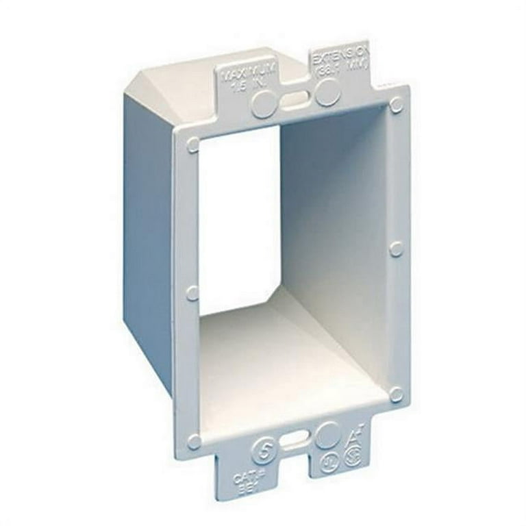 2 Gang Electrical Box Extension 82C 2G 3/4 | Electrical Box Extension