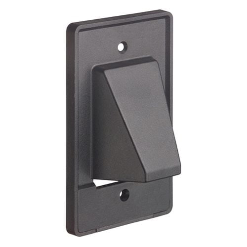 Arlington Reversible 2-Piece Low-Voltage Cable Access Plate, 1-Gang ...