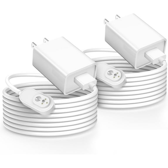 Arlo 2 Pack 10FT Magnetic Charging Cable - Compatible with Arlo Pro 5S ...