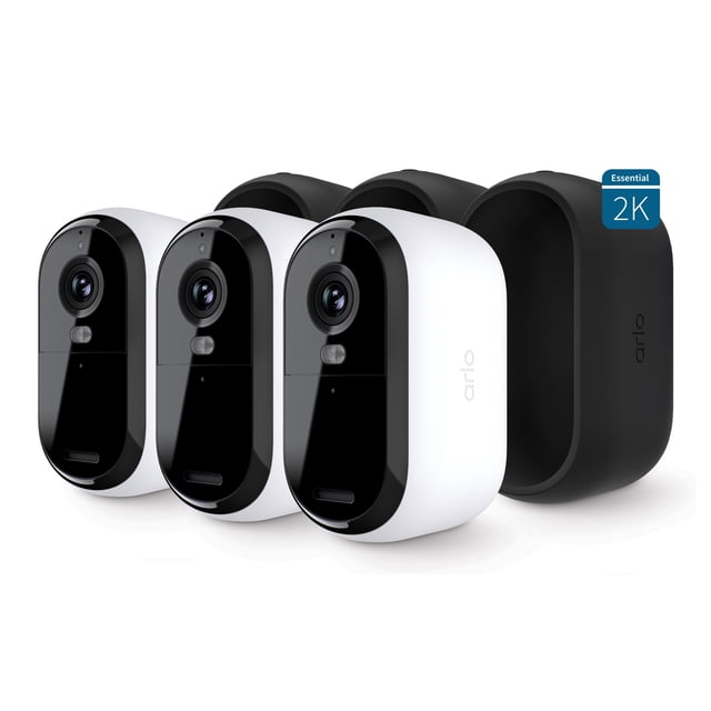 Arlo Essential 2K Outdoor Security Camera - Wireless, WiFi, Spotlight ...