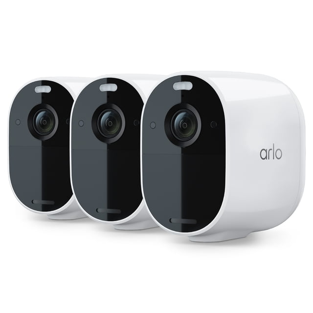 Arlo Essential Outdoor Camera - 3 Pack, Wireless, 1080p, Night Vision ...