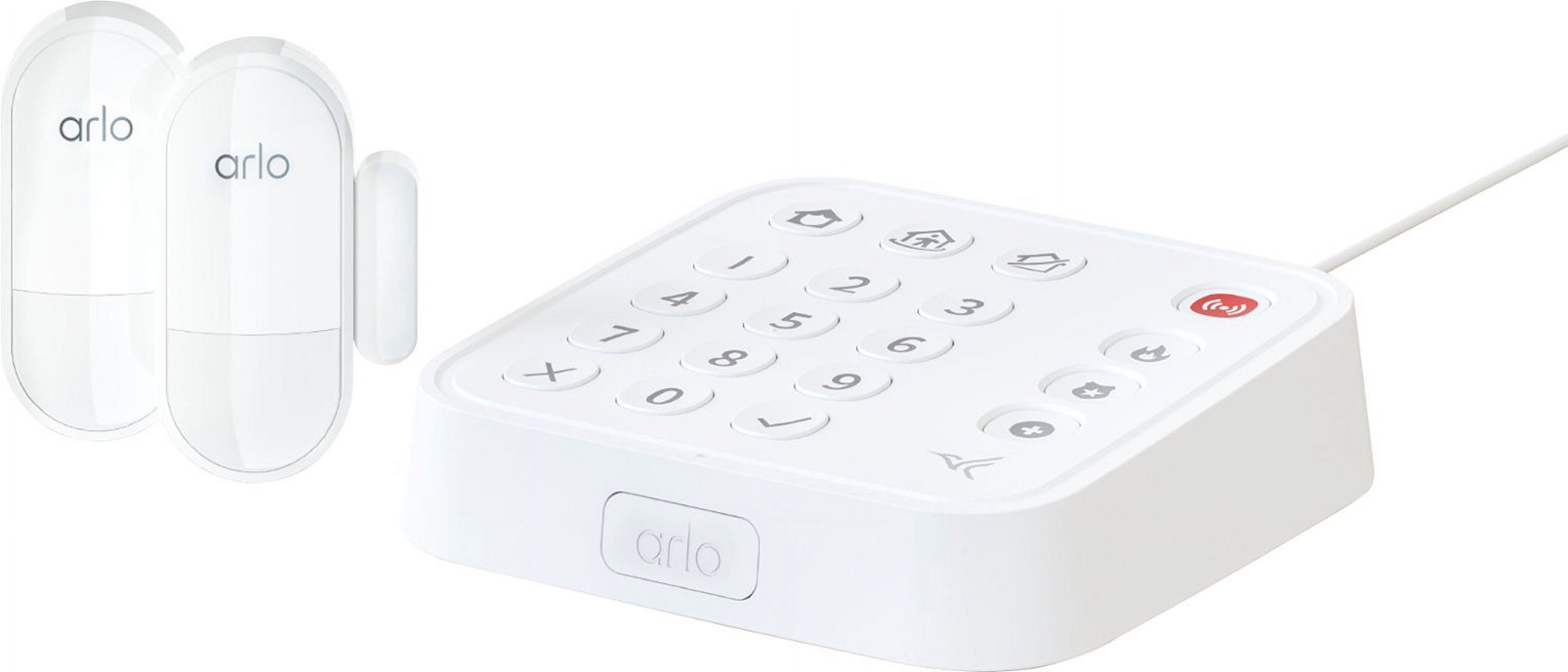 Arlo - Home Security System with Wired Keypad Sensor Hub and (2) 8-in-1 ...