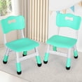 Arlopu Kids Chairs Set, 2 Pieces, 3 Levels Adjustable, Max Load 220lbs ...