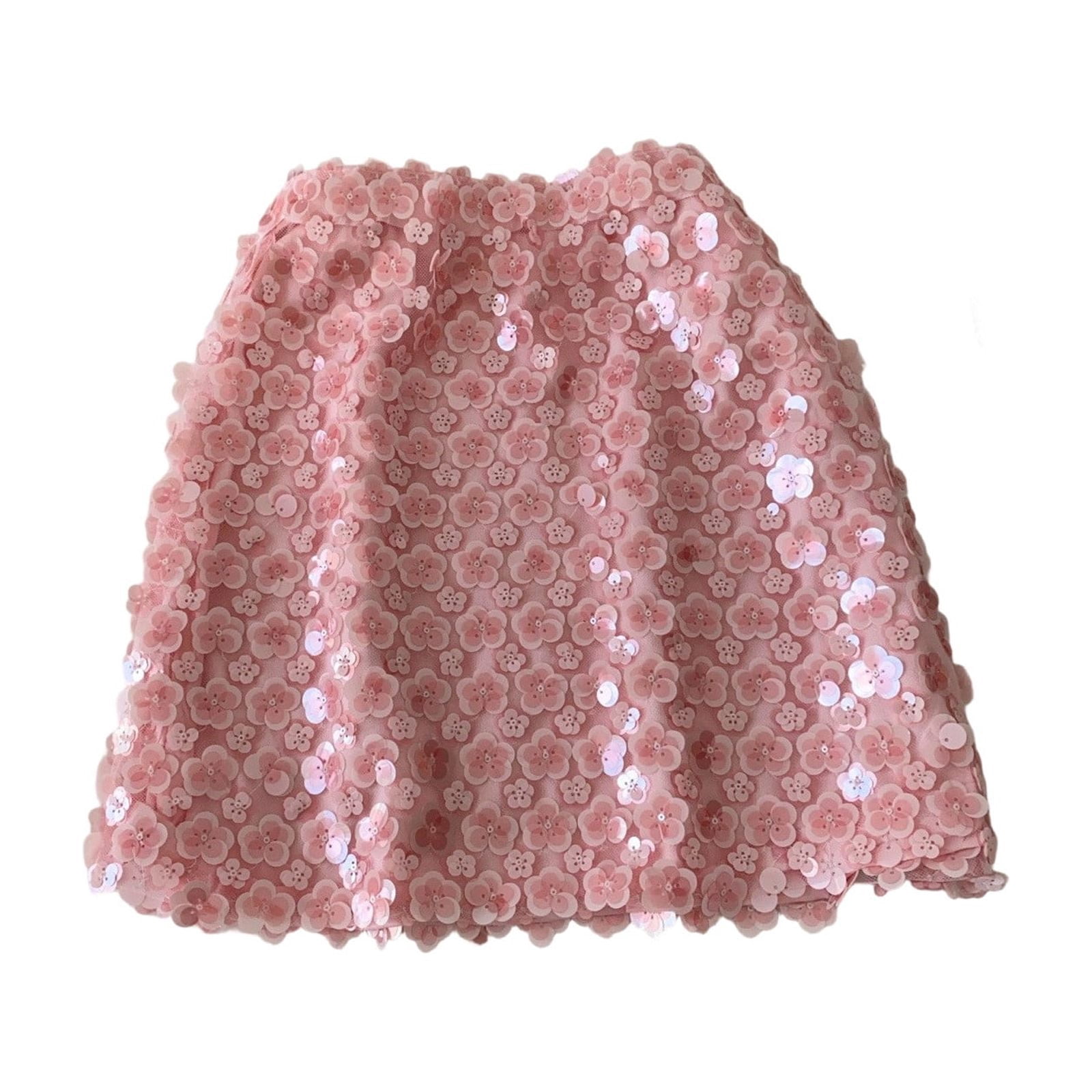 Arlun 2026 Spring Flower Shape Sequin Mini Skirts for Women Sparkly ...