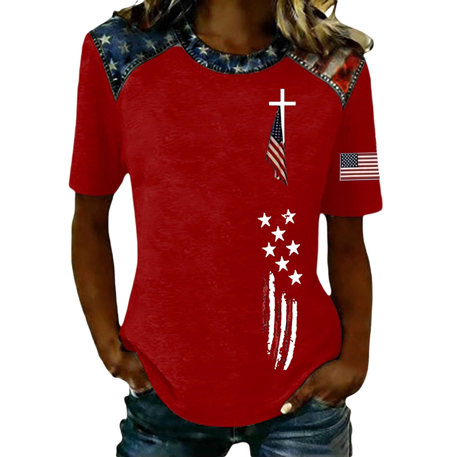 Arlun 250 Anniversary USA T-Shirts Women 1776-2026 Patriotic Tops ...