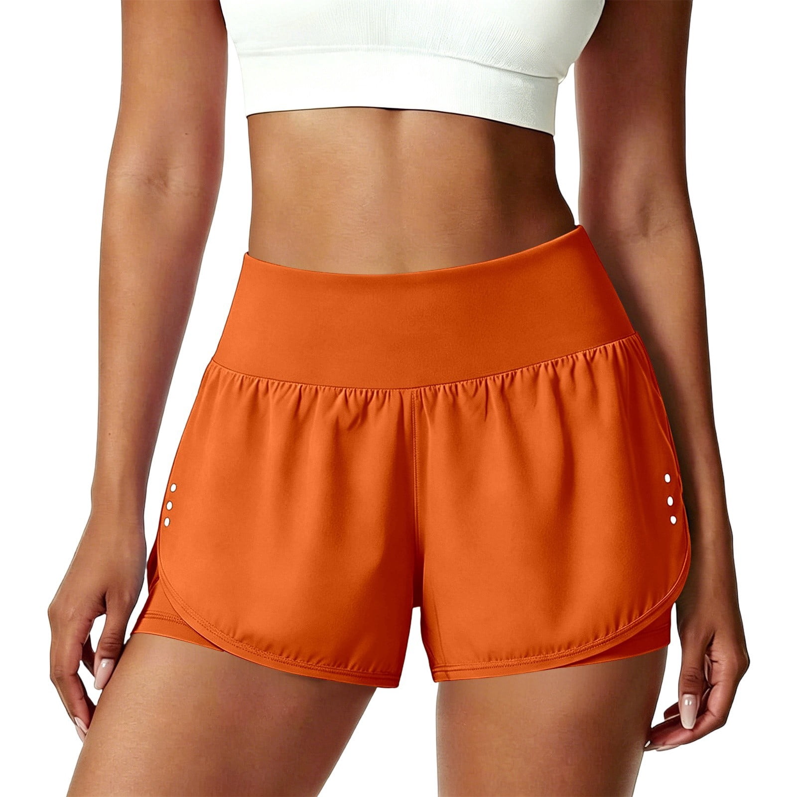 Arlun Athletic Running Shorts for Women 2 in 1 Stretch High Waisted ...