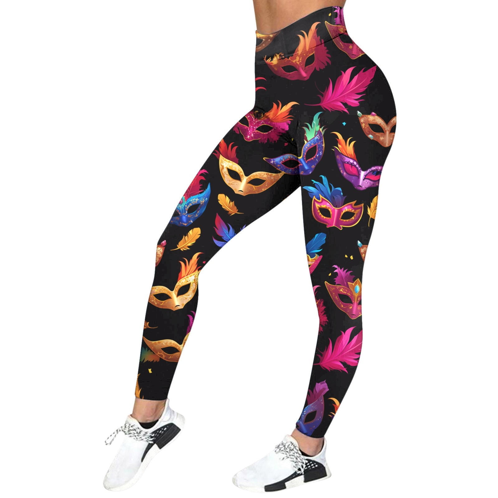 Arlun Carnival Leggings for Women High Waist Tummy Control Yoga Pants ...