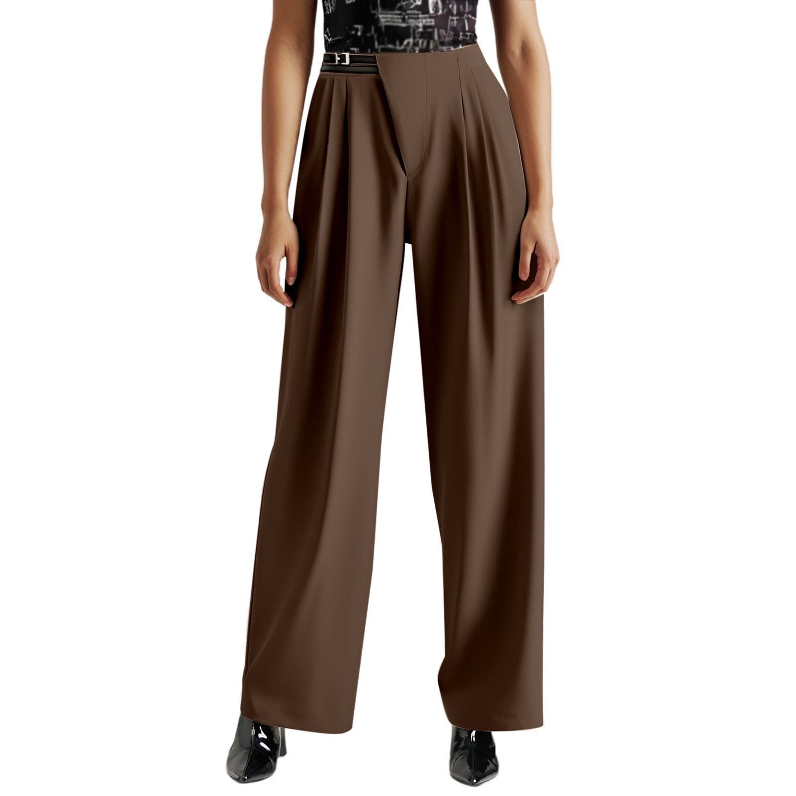 Arlun Clearance ,Women's High Waist Pants Fashion Plus Size Loose Fit ...