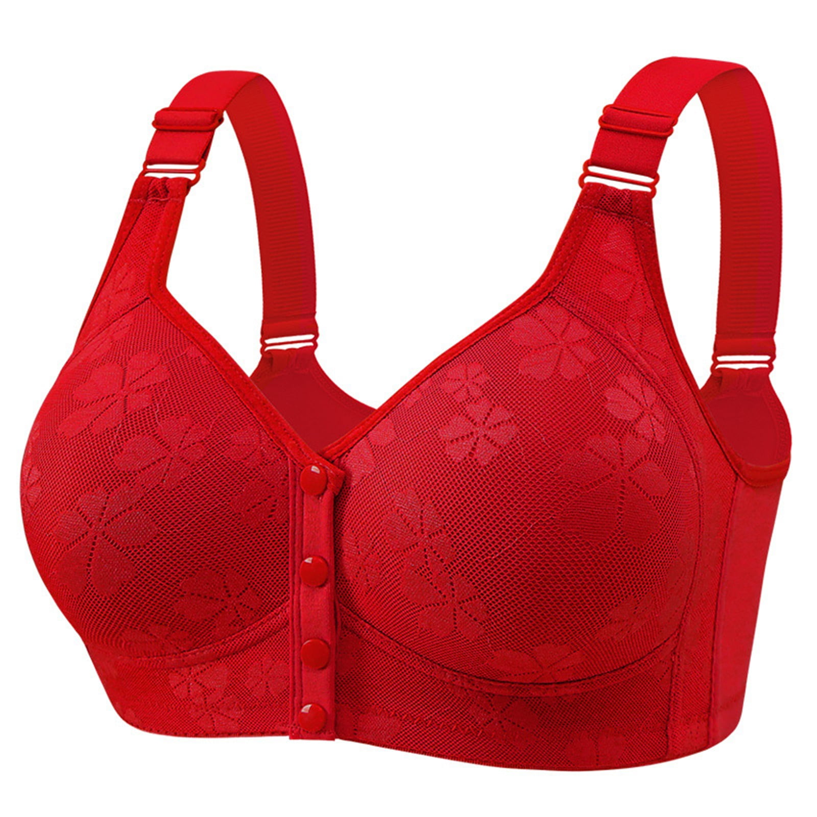 Arlun,Daisy Bras for Women, Front Closure Wireless Push up Full ...
