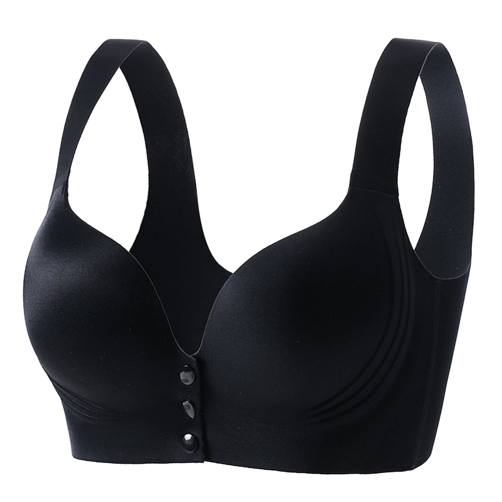 Arlun,Front Button Lift Bra, Smooth Seamless Wireless Front Snap Bras ...