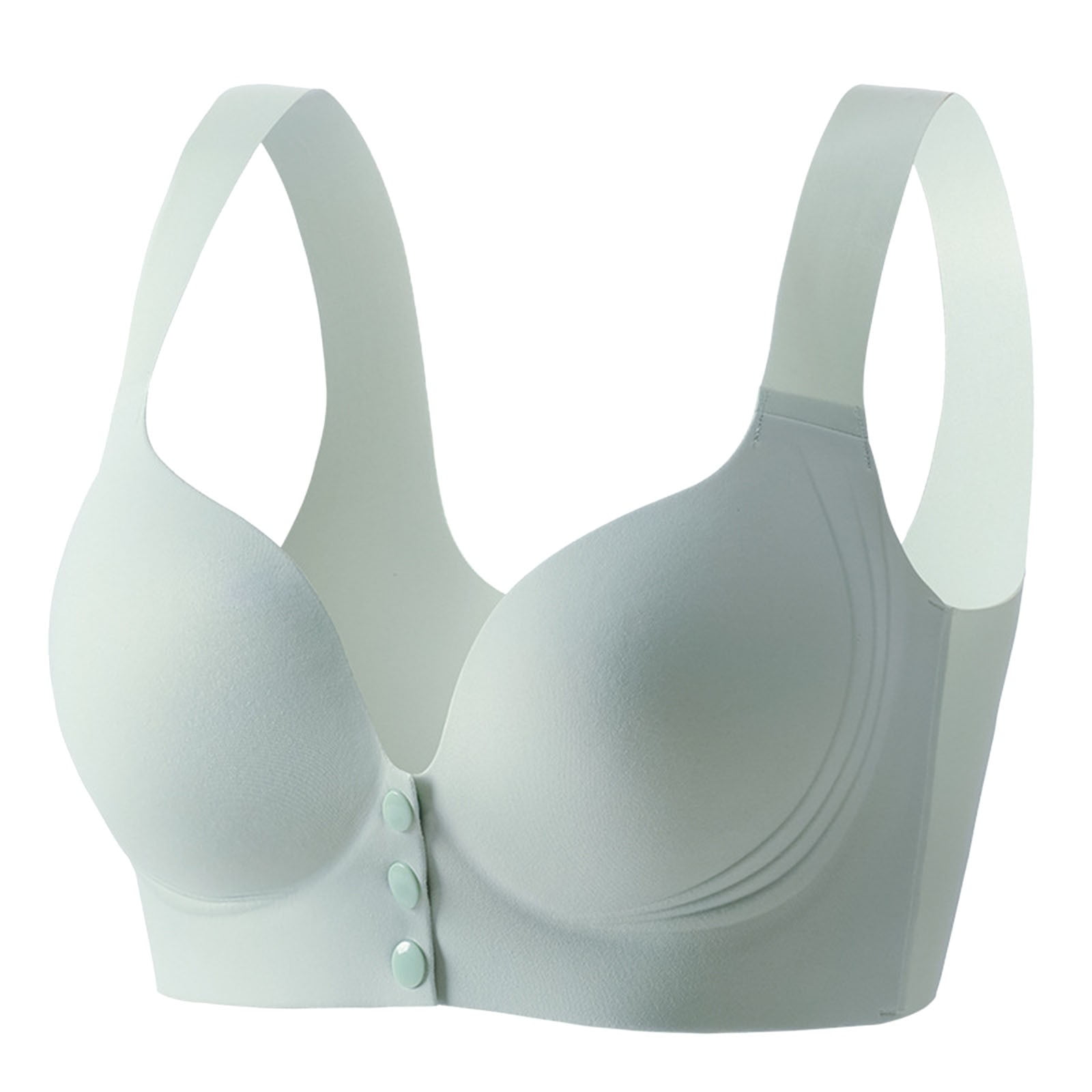 Arlun,Front Button Lift Bra, Smooth Seamless Wireless Front Snap Bras ...