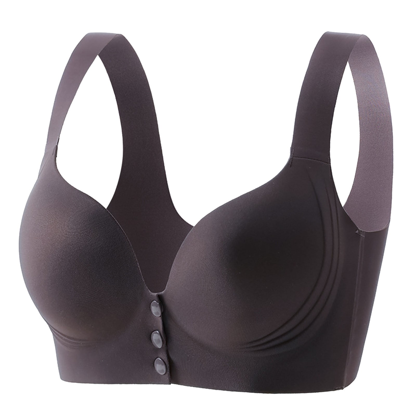 Arlun,Front Button Lift Bra, Smooth Seamless Wireless Front Snap Bras ...