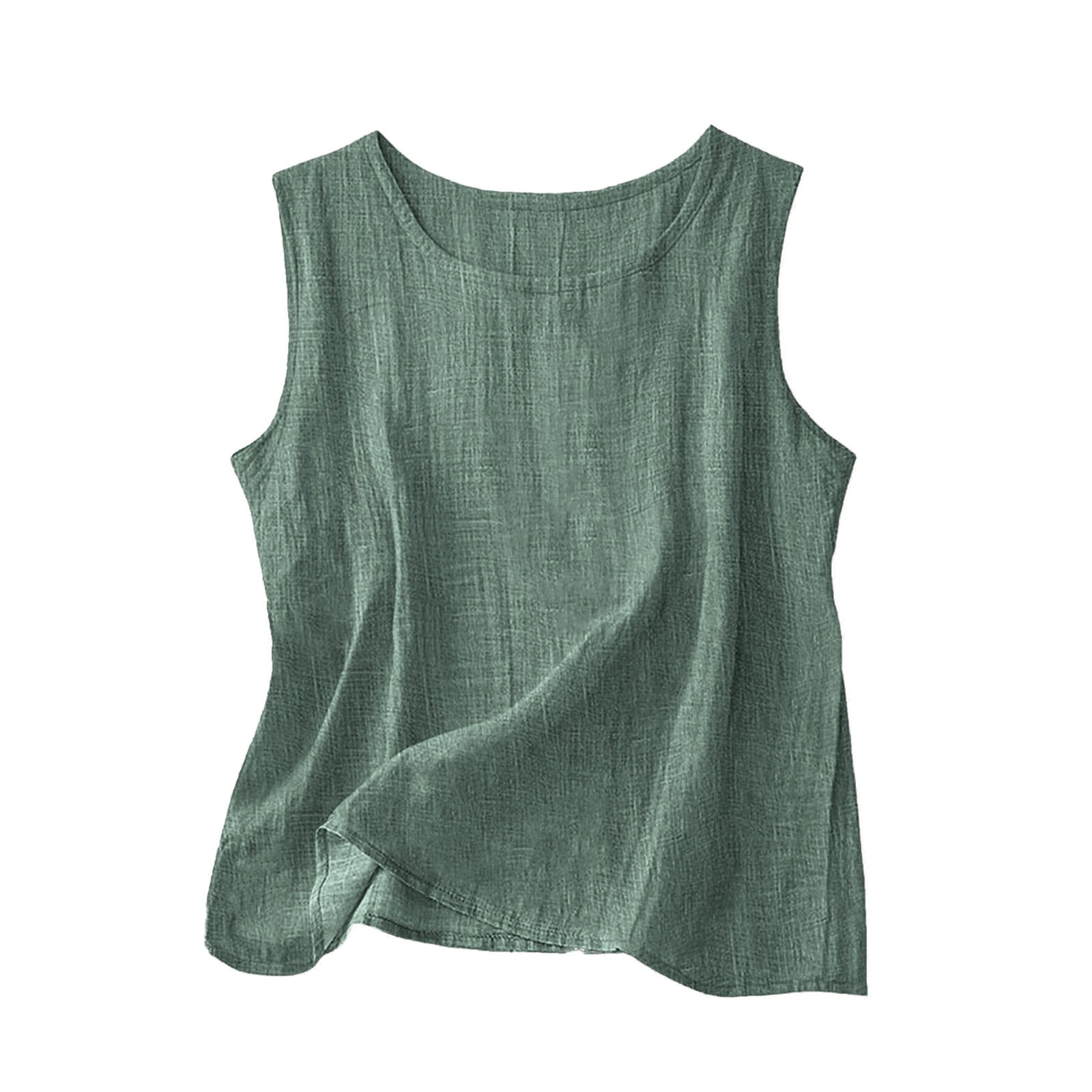 Arlun Linen Tank Tops for Women 2026 Spring Summer Comfortable Causal ...