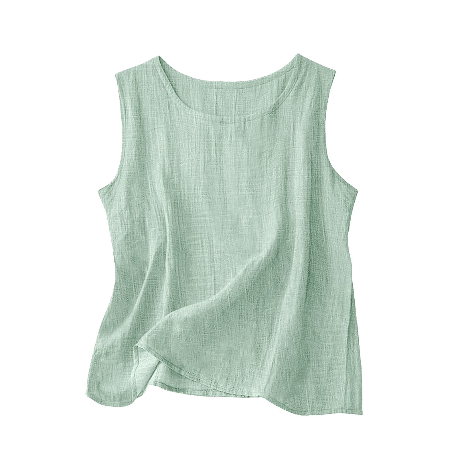 Arlun Linen Tank Tops for Women 2026 Spring Summer Comfortable Causal ...