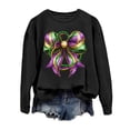 Arlun Mardi Gras Festival Crewneck Sweatshirts for Women Fashion ...
