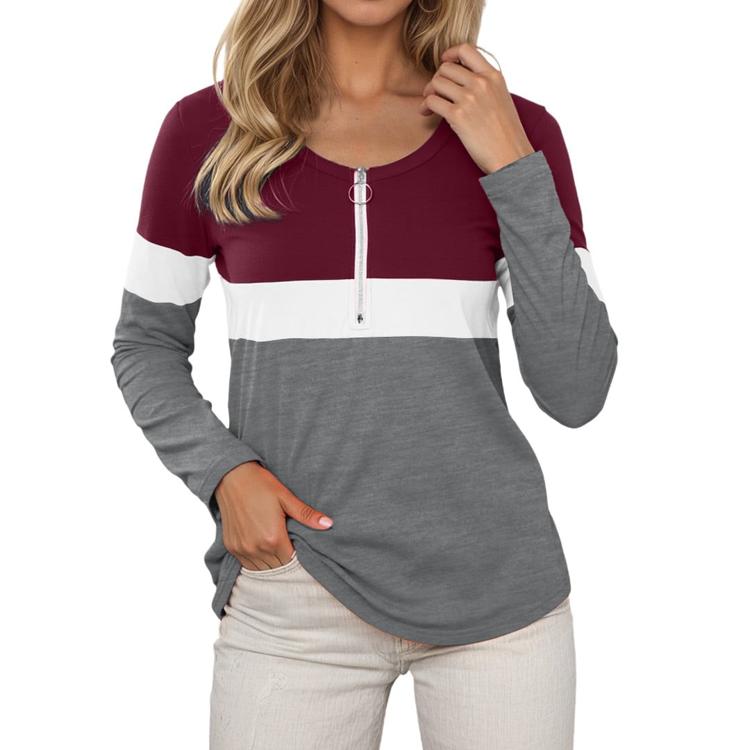 Arlun Striped Print Workout Tops for Women Lightweight Comfortable ...