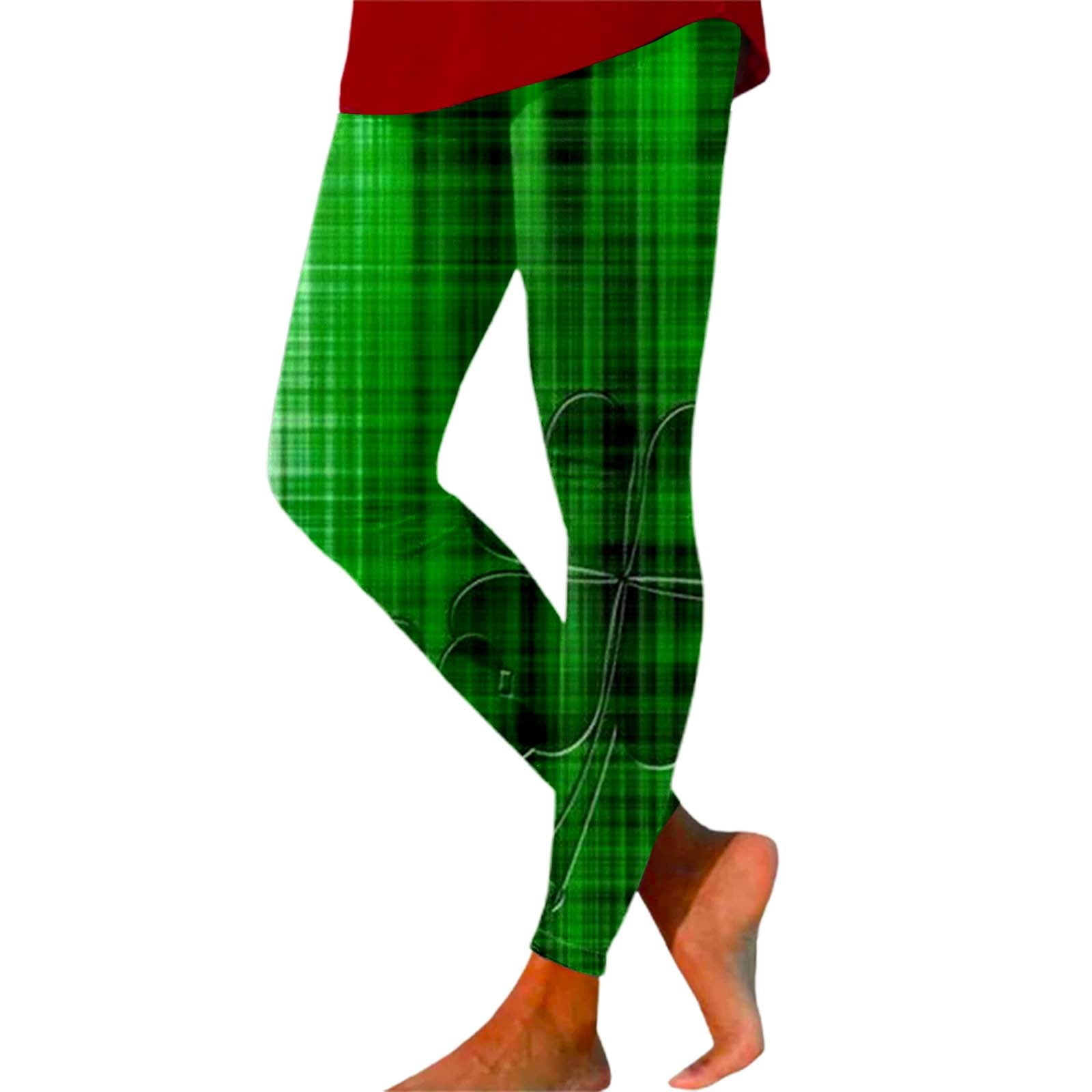 Arlun Women's St. Patrick's Day Printed Leggings Stretchy High Waisted ...