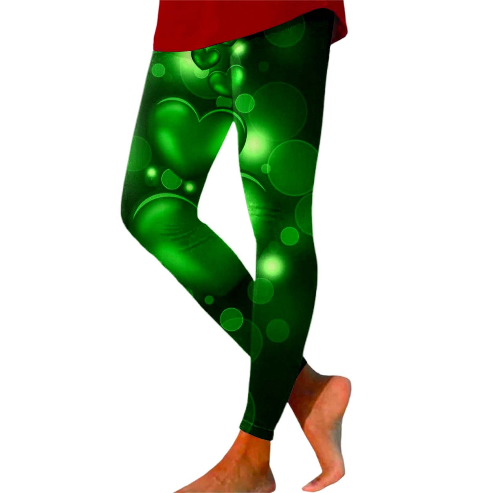 Arlun Women's St. Patrick's Day Printed Leggings Stretchy High Waisted ...