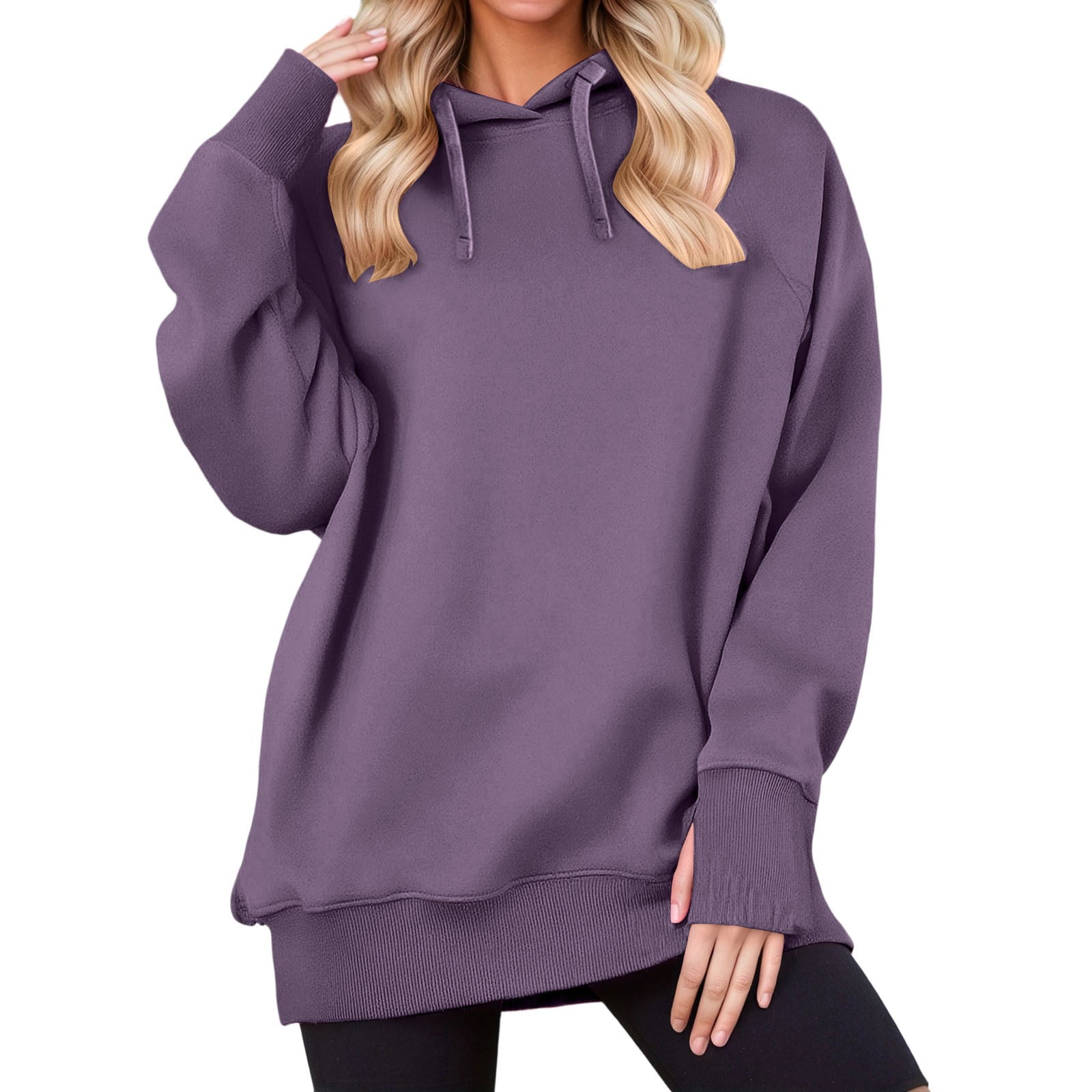 Arlun Womens Hoodies Long Sleeve Relaxed Fit Hooded Sweatshirts with ...