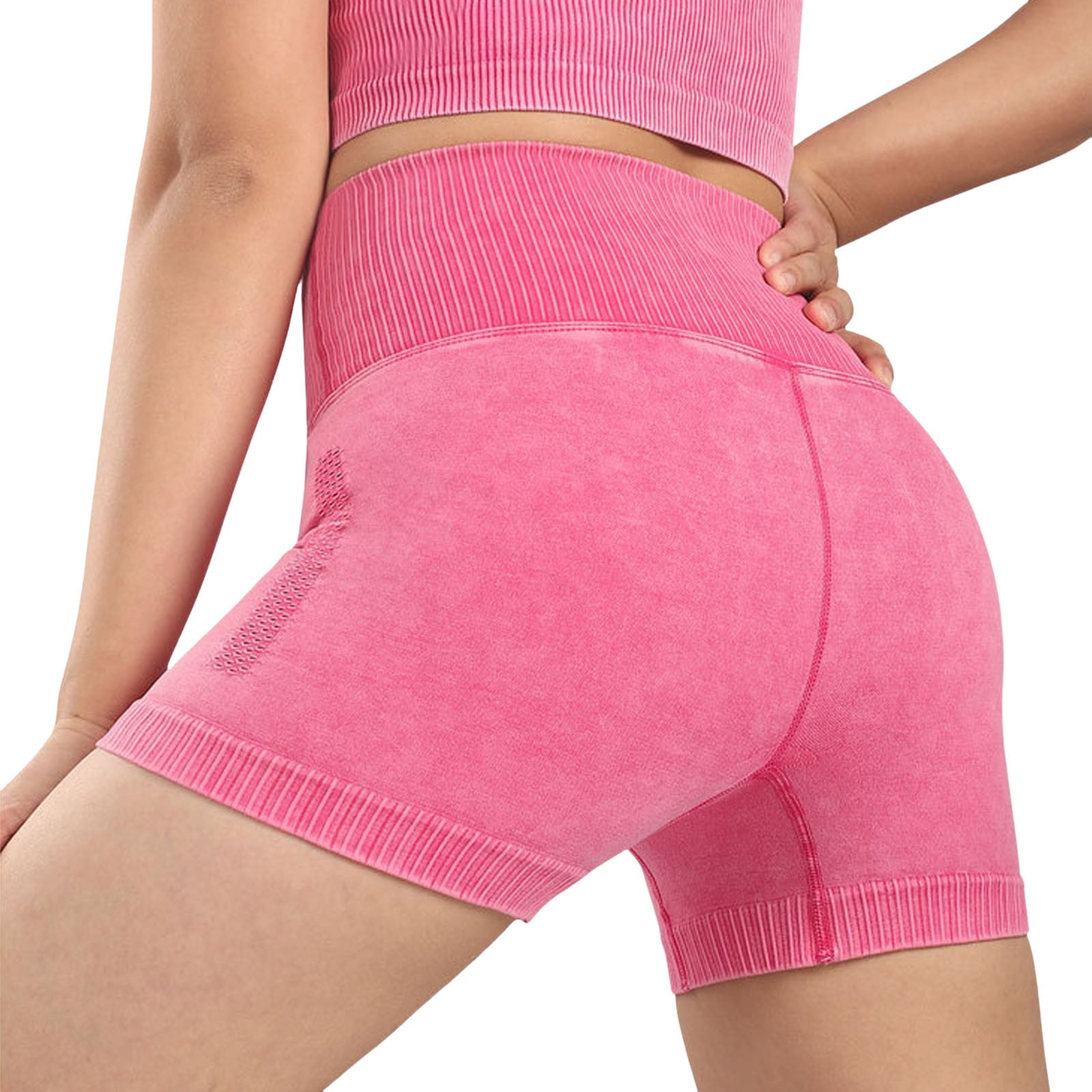 Arlun Yoga Shorts for Women Tummy Control High Waist Biker Shorts ...