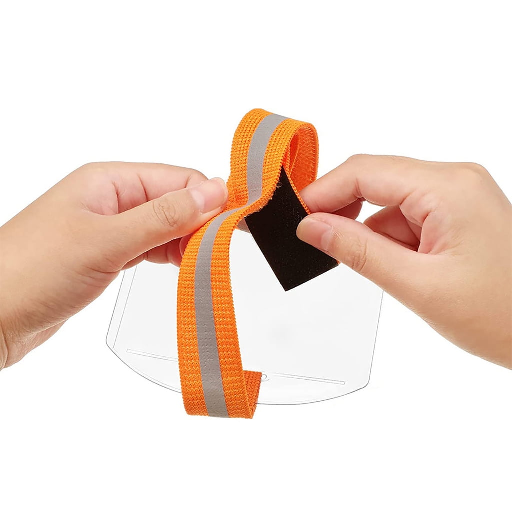 Arm Badge Holder Armband Cards Holder with Adjustable Strap Name Cards ...