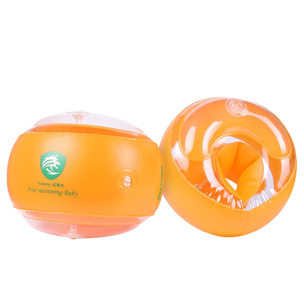 Arm Bands Rings, 1 Pair Swim Rollup Floats Water Arm Rings Inflatable ...