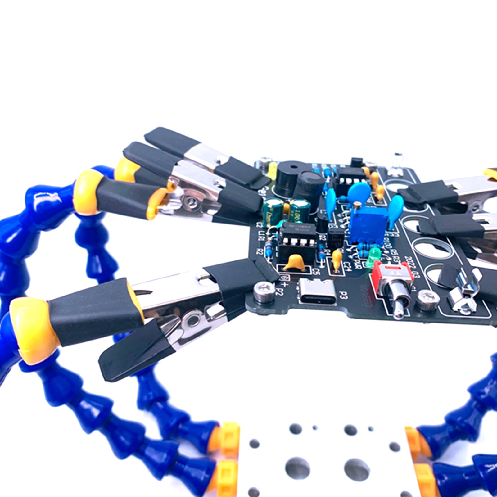 Arm Benches Vise Table Clamp With Flexible Arm Aluminum Alloy Clamp ...