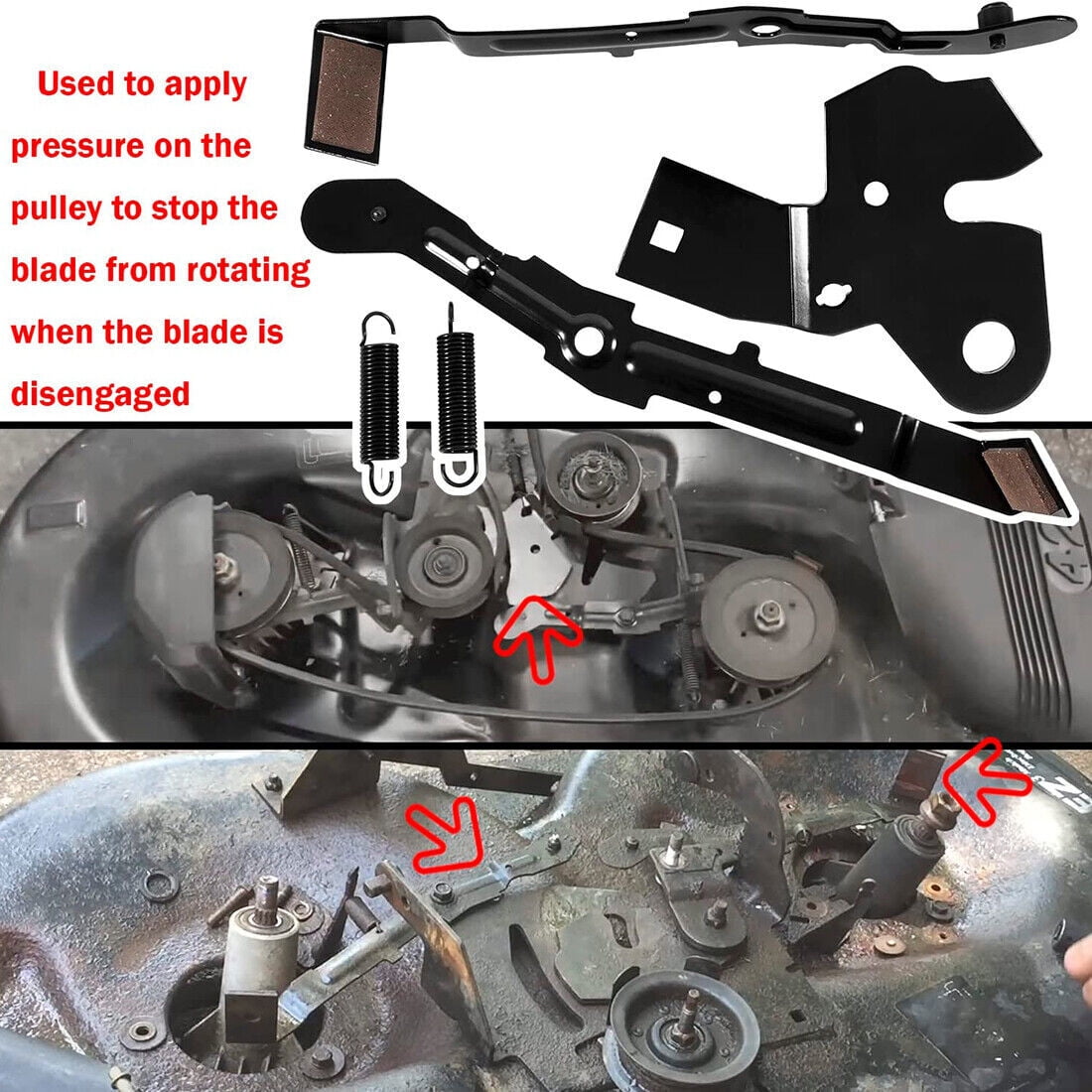 Arm Bracket Roller Cam Kit for 42" Mower Deck LT2000 LT1000 AYP ...