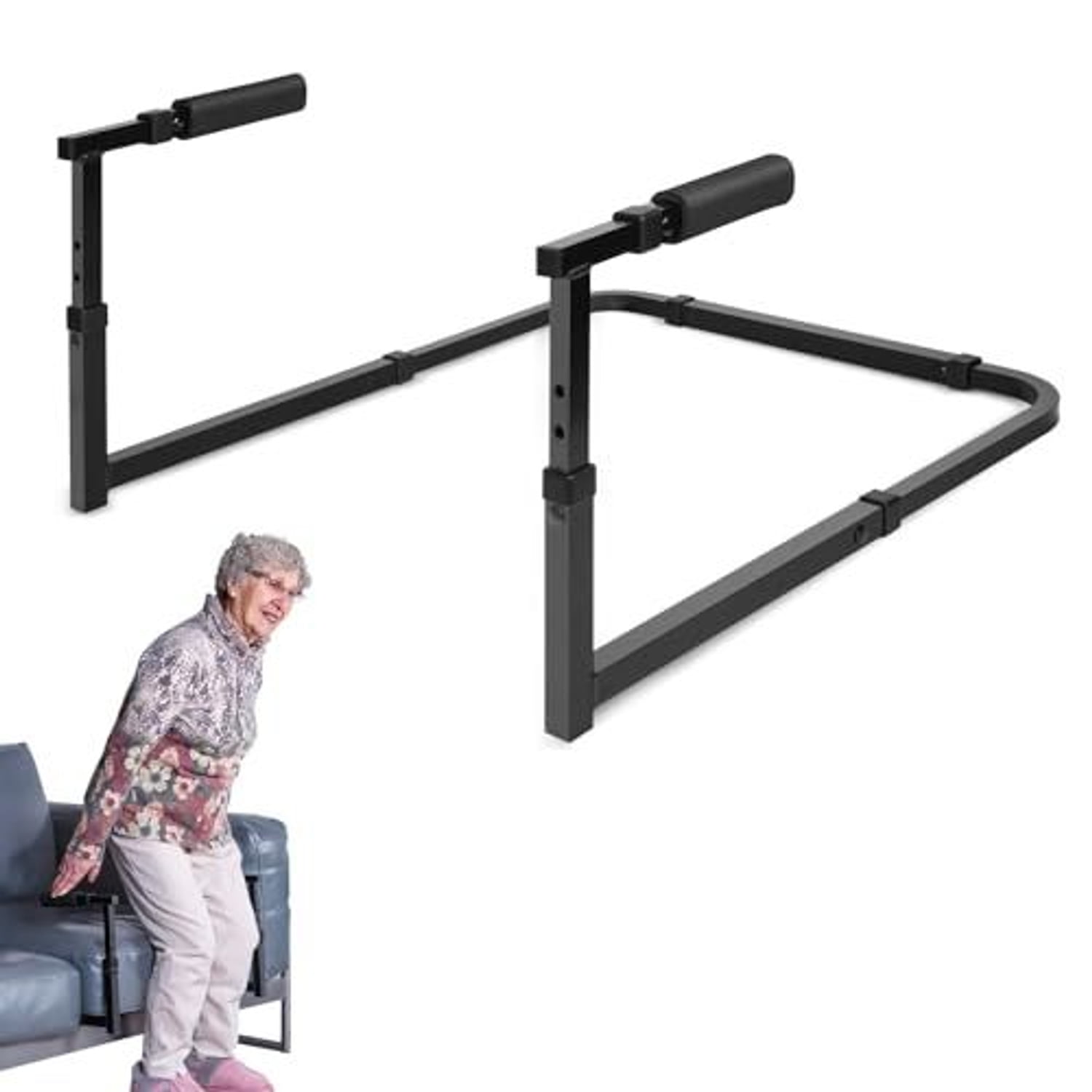Arm Chair Stand Assist Rail - Adjustable Heavy Duty Couch Assist for ...