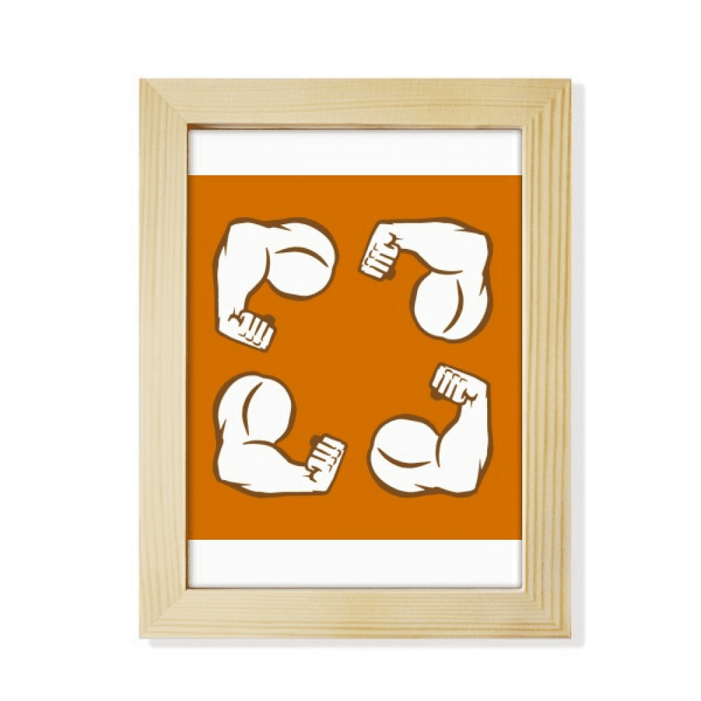 Arm Fist Power Cycle Art Deco Fashion Desktop Adorn Photo Frame Display ...